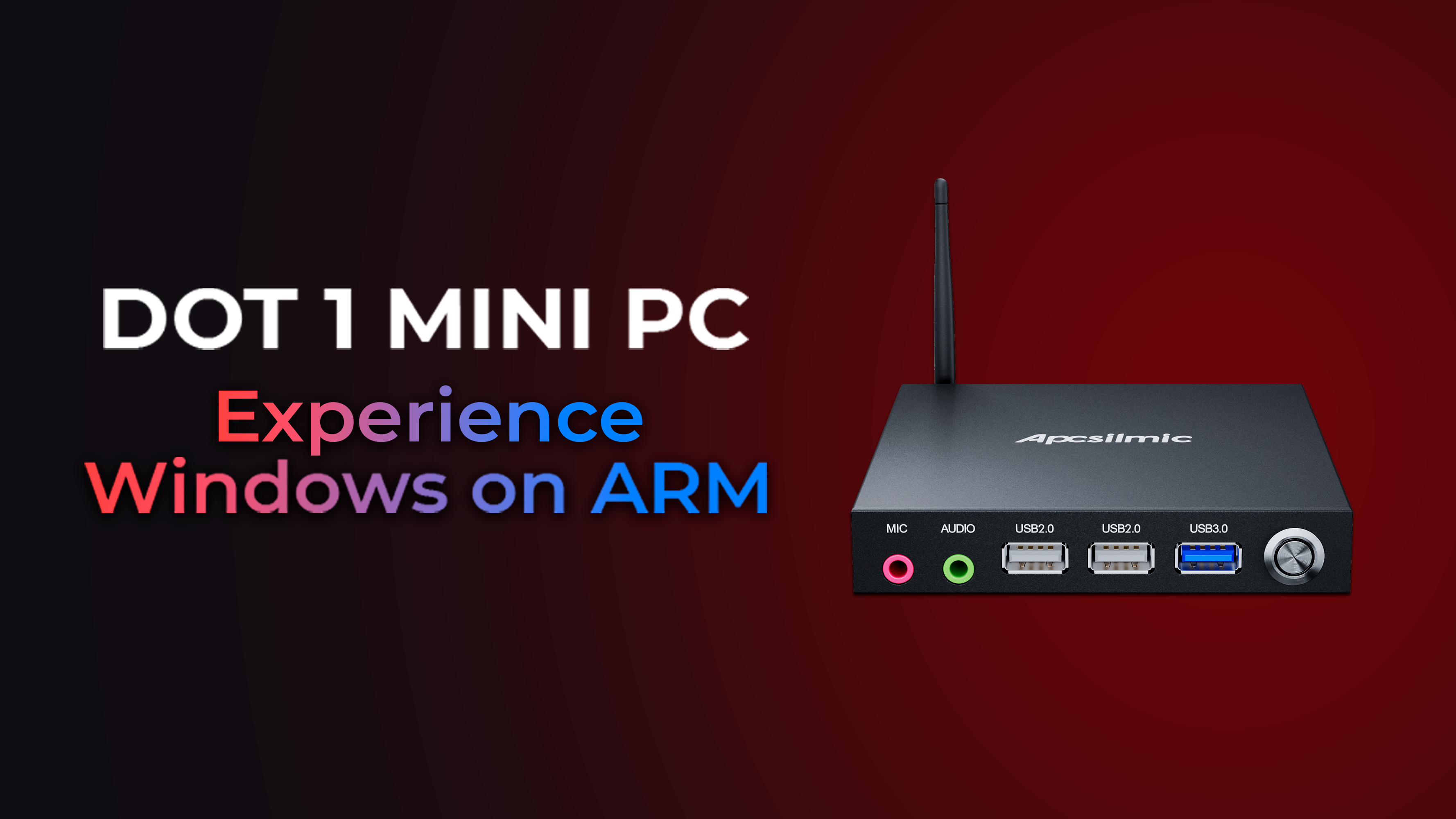 Apcsilmic Launches Dot 1 Smallest ARM-based Mini PC